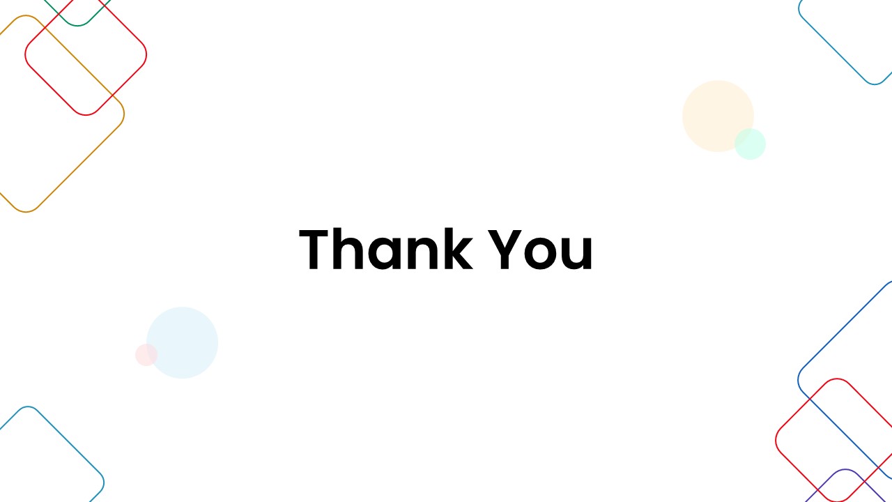 Thank You Presentation - SlideKit