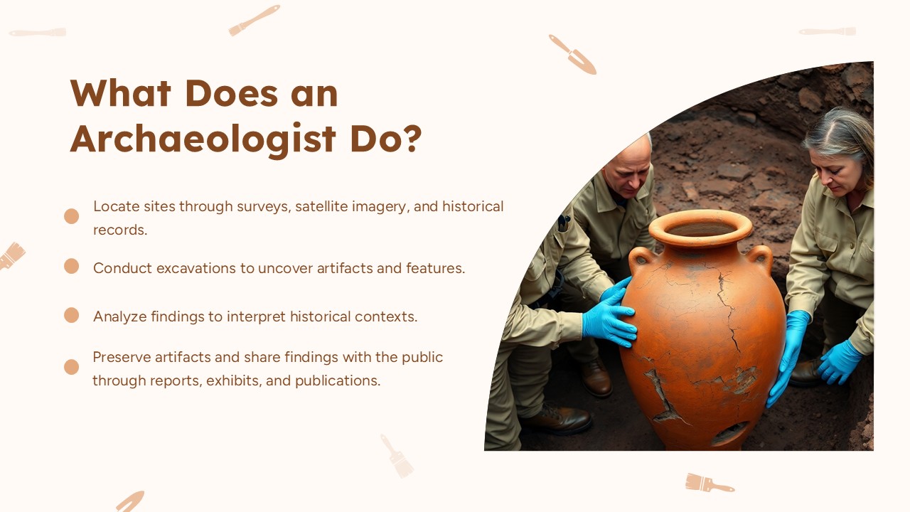 Free Archaeology PowerPoint Templates - SlideKit