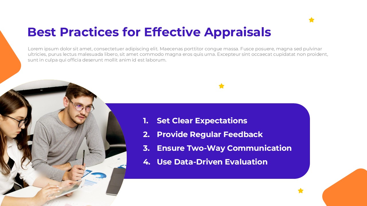 Effective Appraisal Practises Presentation Template for PowerPoint and ...