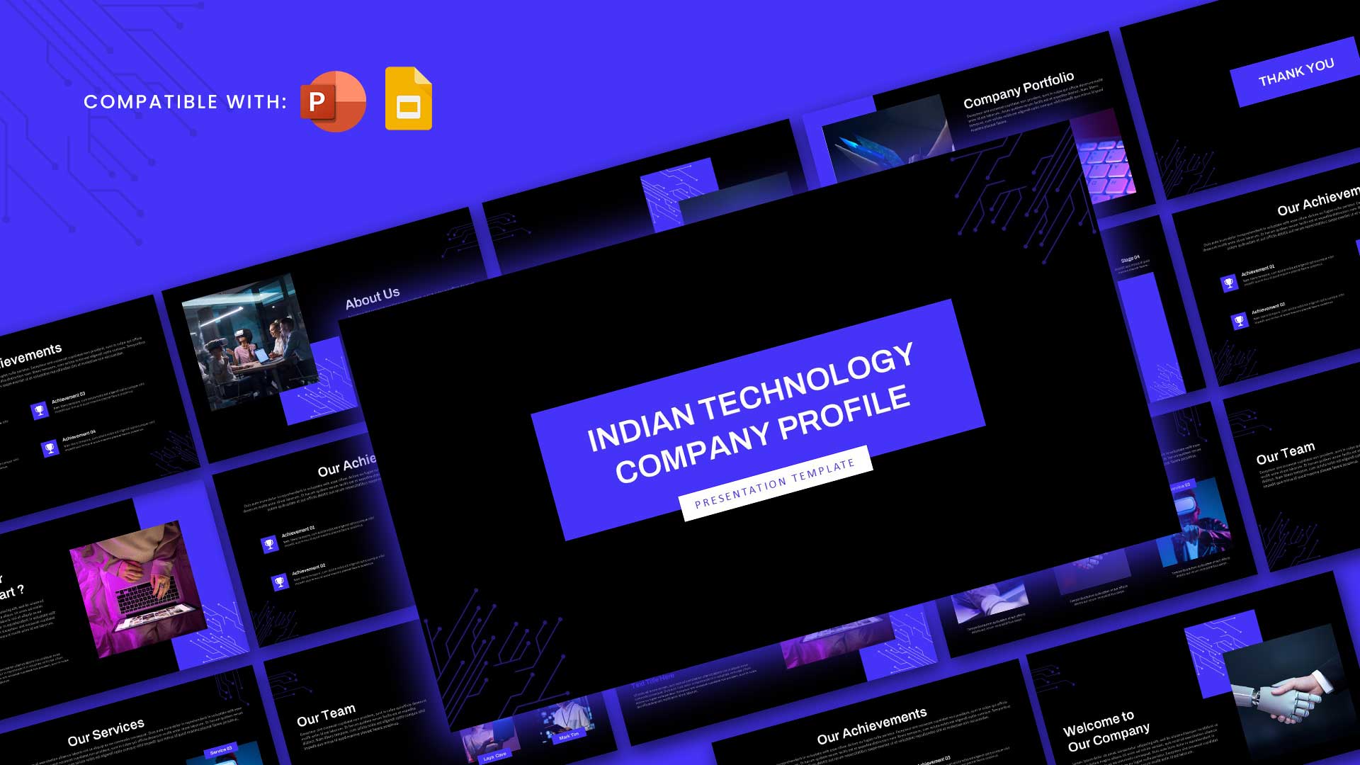 Indian Technology Company Profile PowerPoint Templates and Google ... Indian Technology Company Profile PowerPoint Templates and Google ...