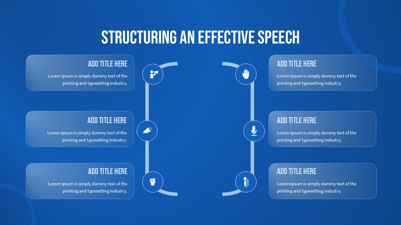 Structuring Effective Speech Presentation Template - SlideKit