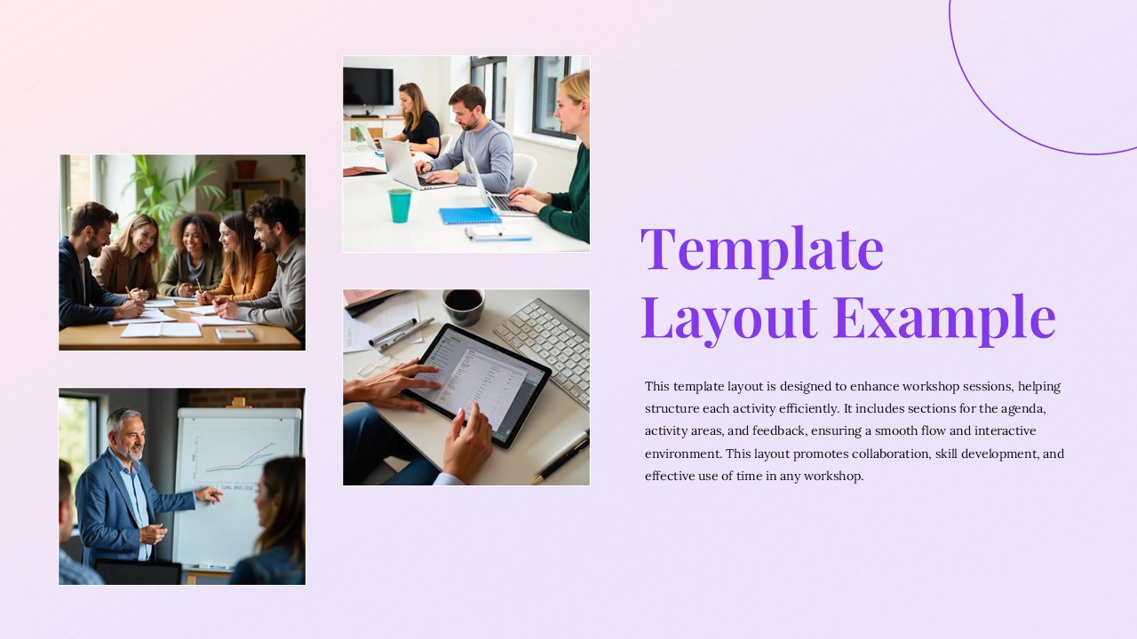 Workshop and Webinar Template Layout Example for PowerPoint ...