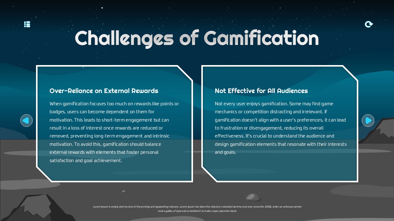 Gamification Challenges Presentation Templates for PowerPoint & Google ...