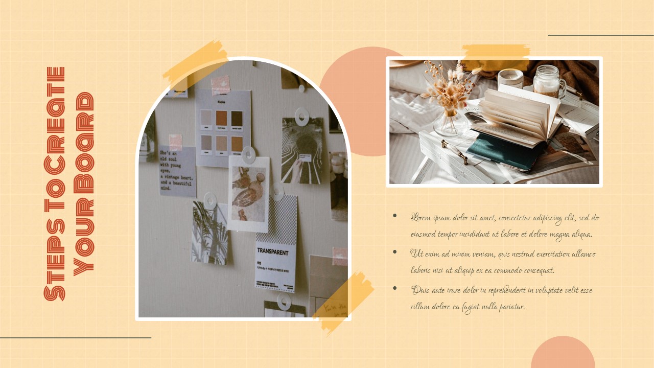 Vintage Aesthetic Mood Board Showcase for PowerPoint & Google Slides ...