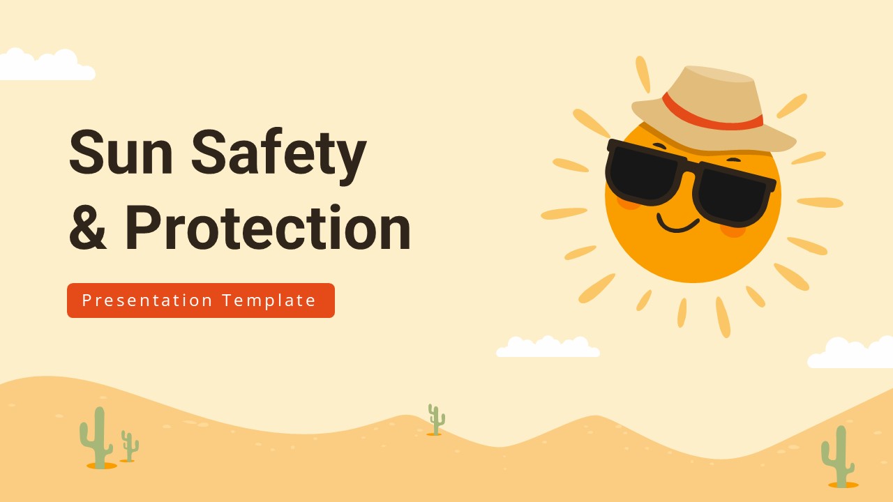 Free Sun Safety and Protection PPT & Google Slides Template