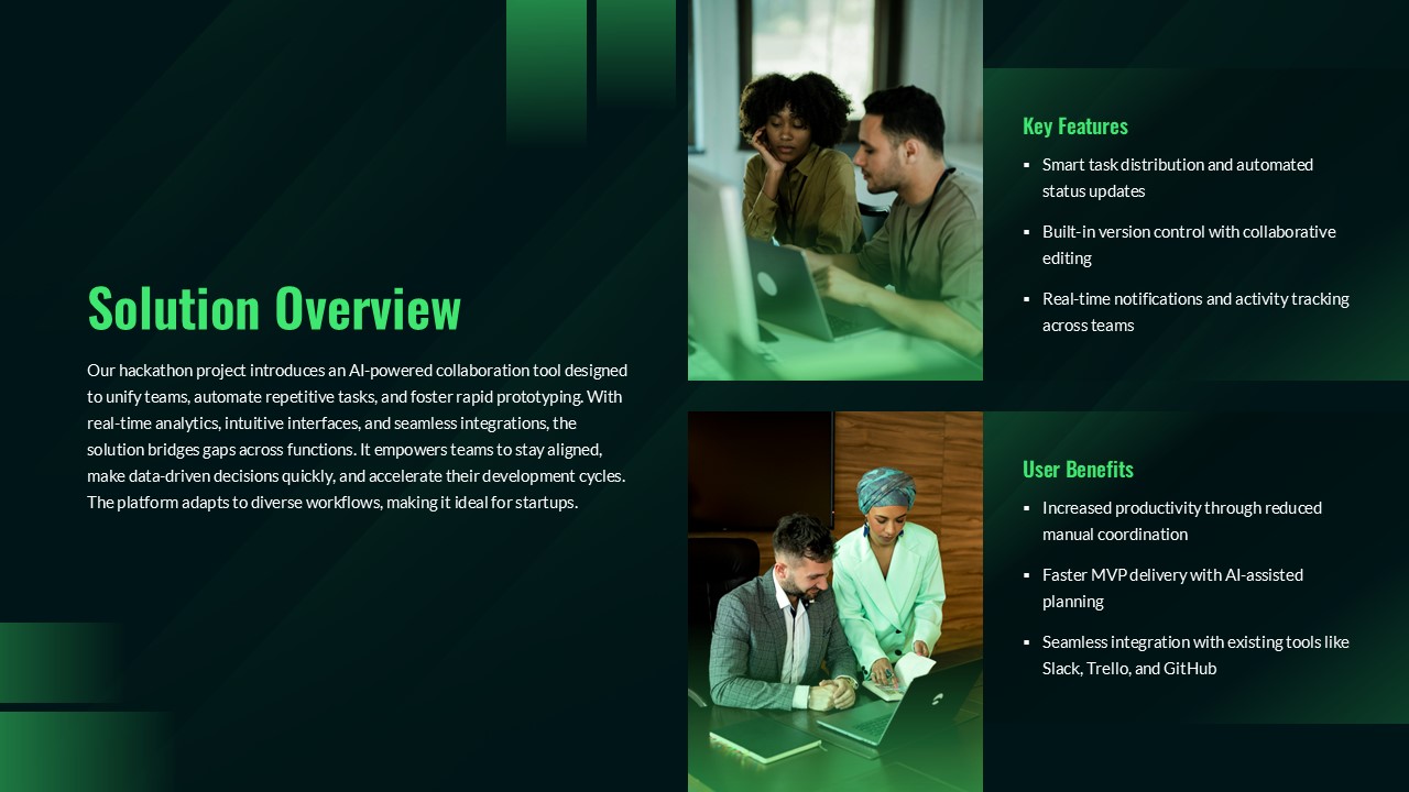 Hackathon Presentation Template for PowerPoint & Google Slides
