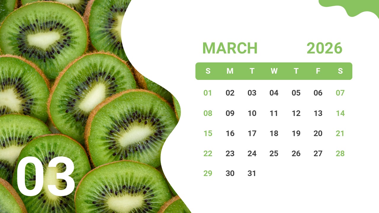 Free 2026 Calendar Template for PowerPoint & Google Slides