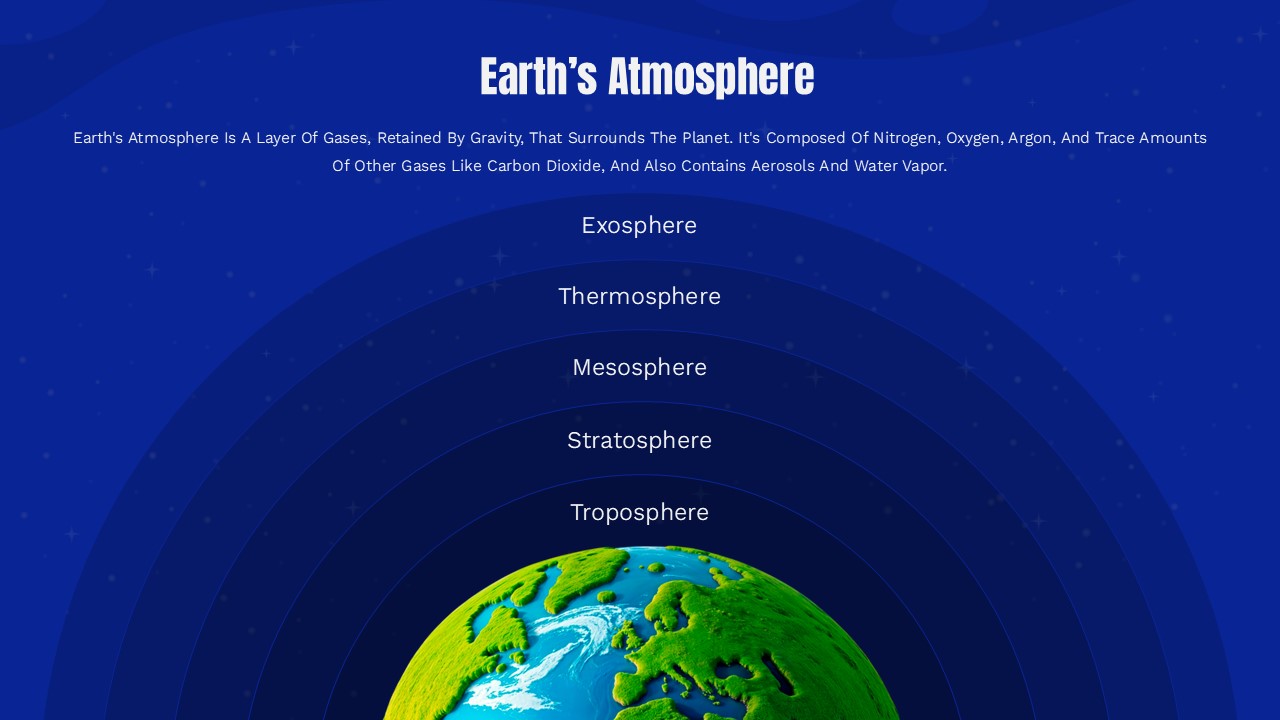 Free Earth and Space Science Template for PPT & Google Slides
