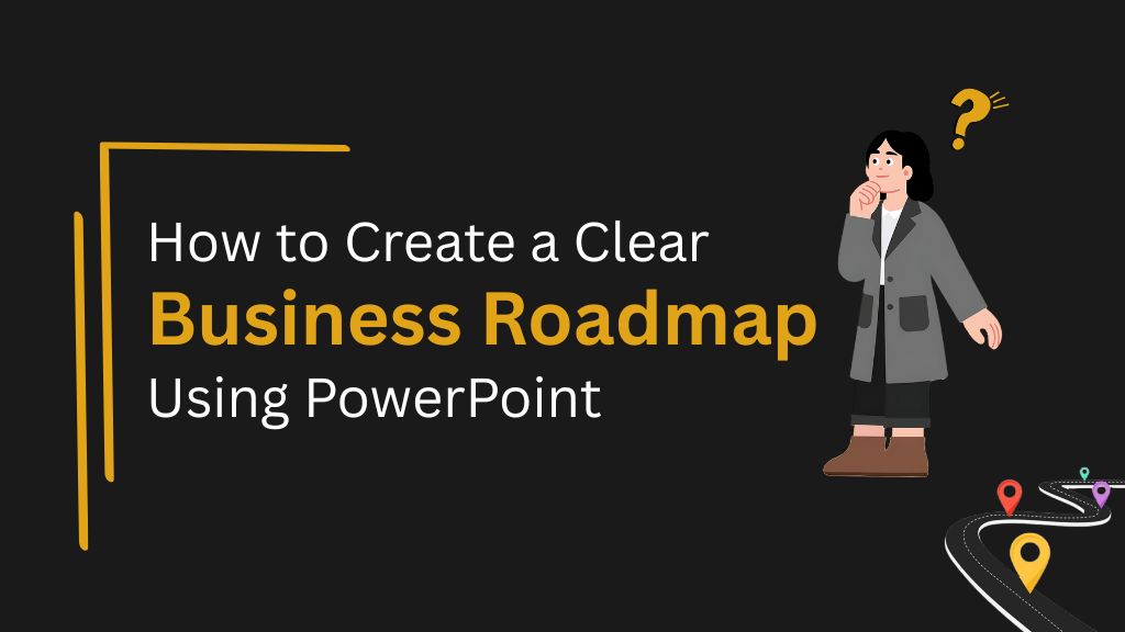 PowerPoint Roadmap Template for Clear Business Planning - SlideKit