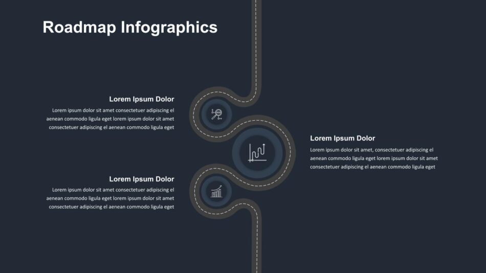 Roadmap slide template - SlideKit
