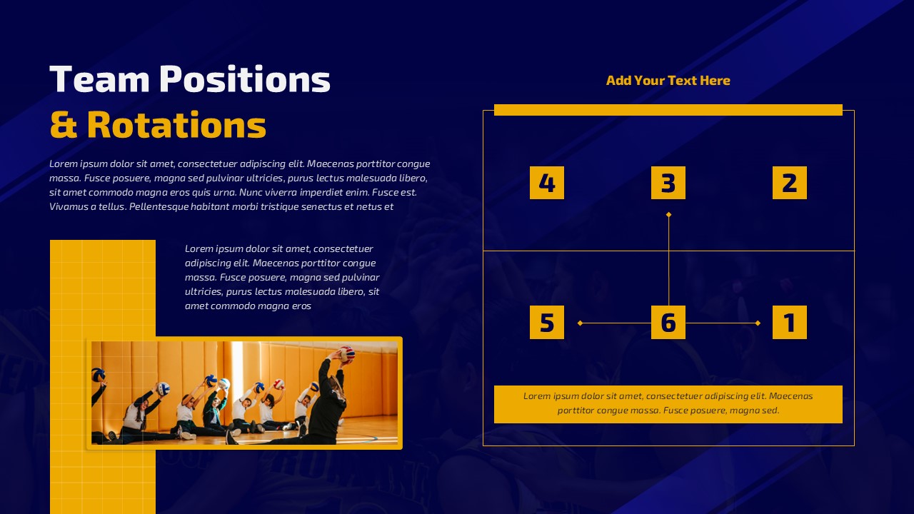 Free Volleyball Presentation Template for PPT & Google Slides