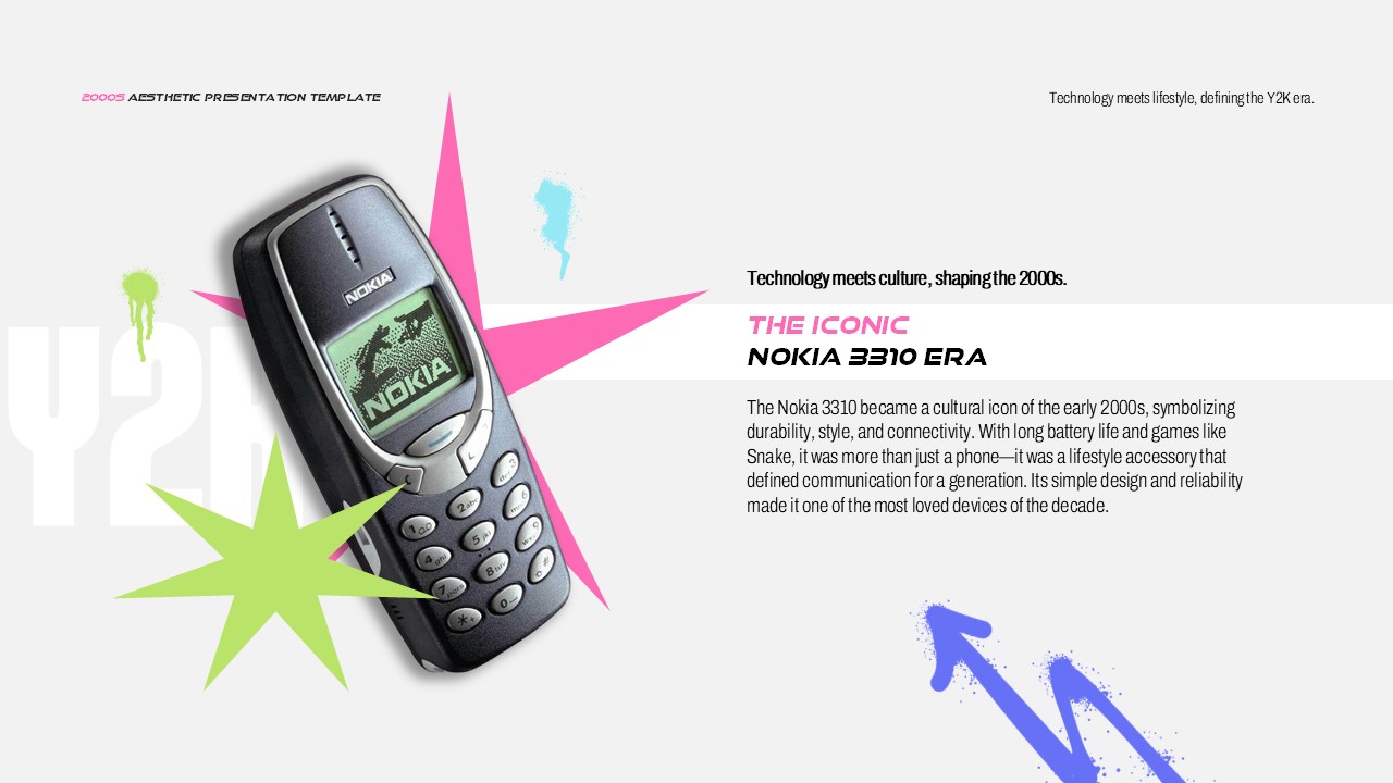 Free 2000s Aesthetic Template for PowerPoint & Google Slides