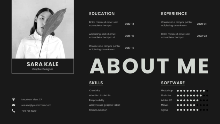What to Include in About Me Slide for PowerPoint & Google Slides - SlideKit